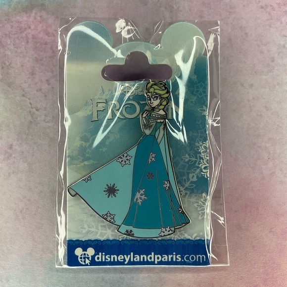 Disney | Accessories | Disneyland Paris Frozen Elsa Disney Parks Pin ...